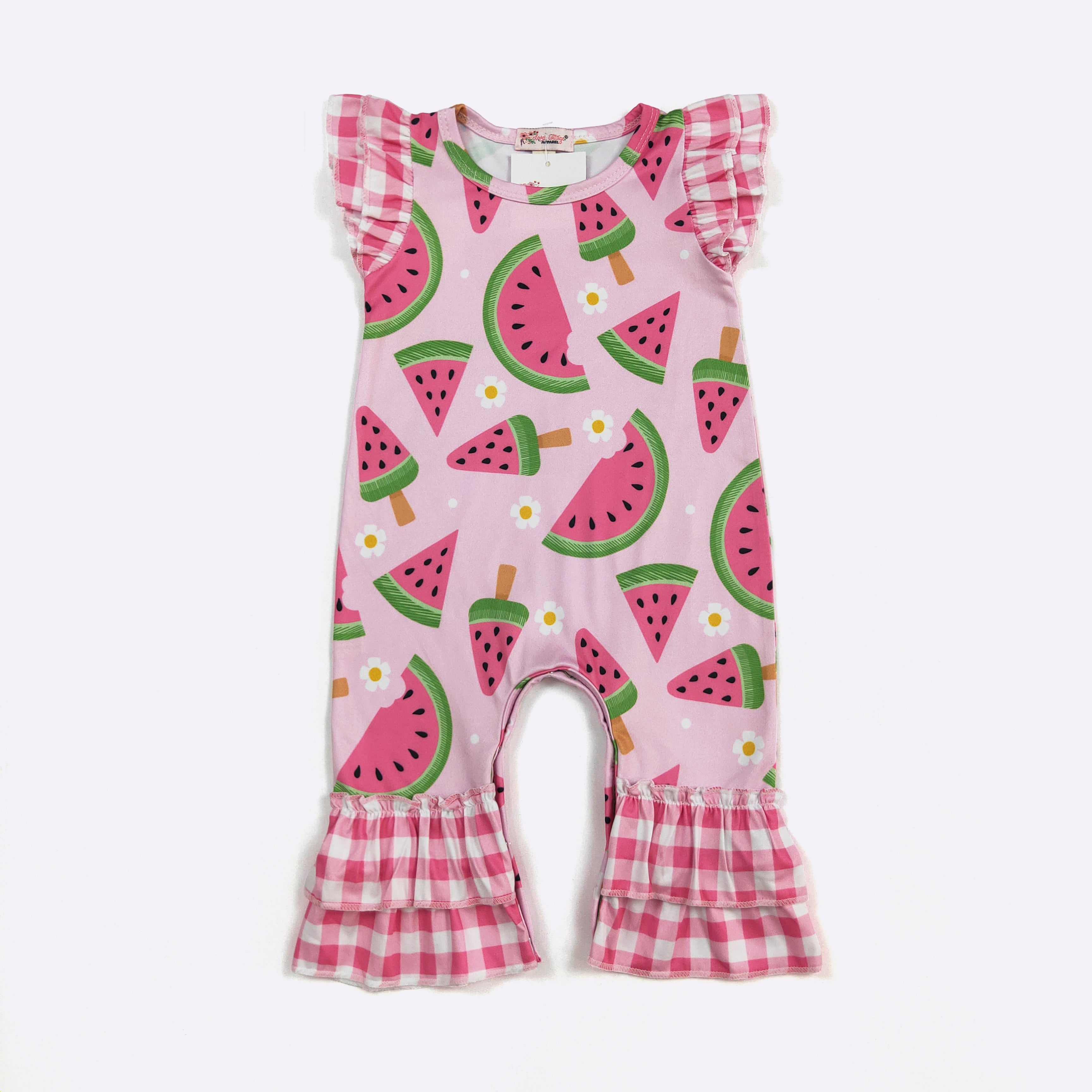 Watermelon Blossom Romper – judyssmallworld