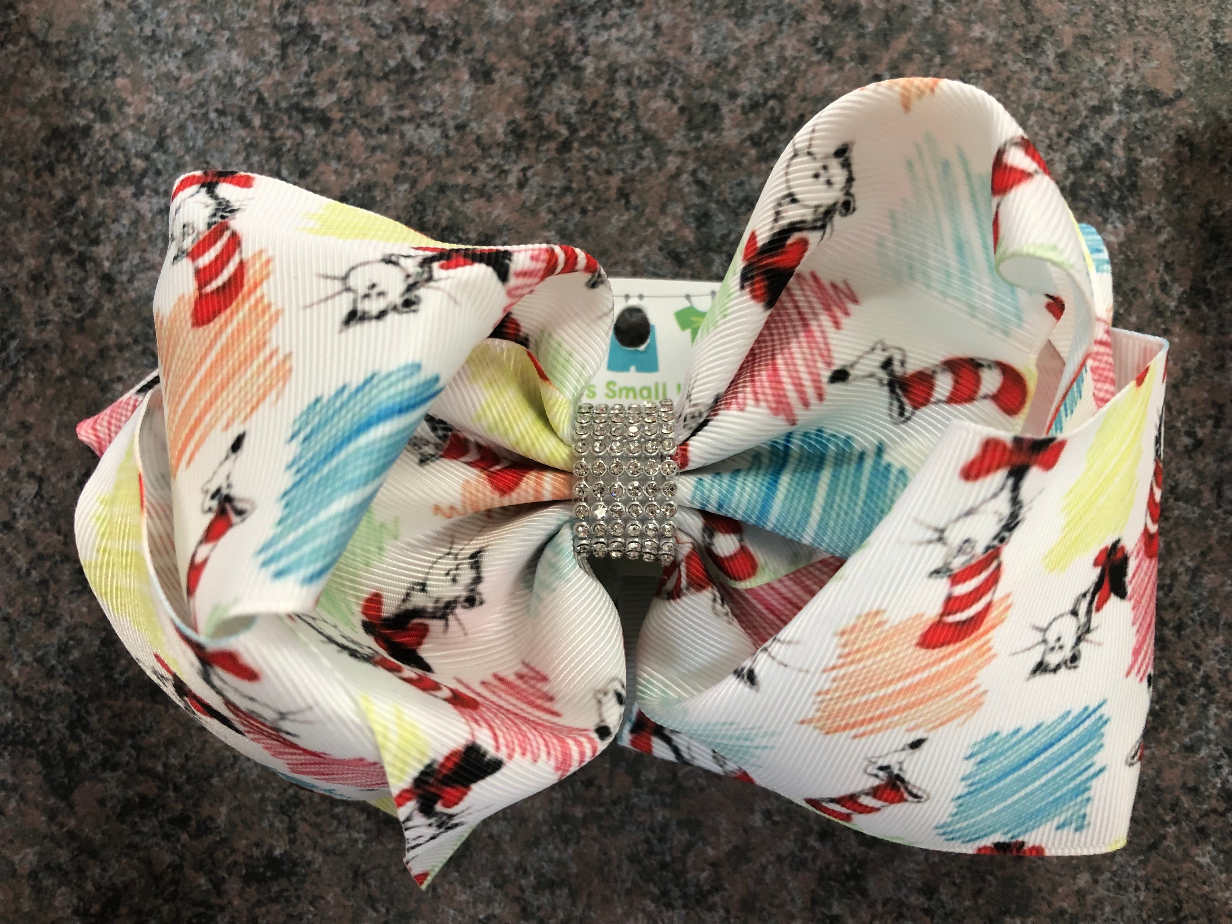Dr. Seuss Scribble Bow – judyssmallworld